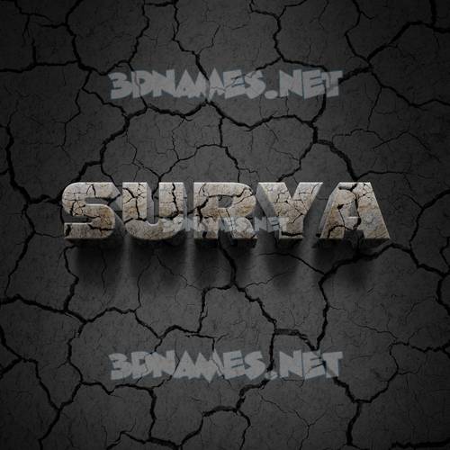 Surya Name Wallpaper