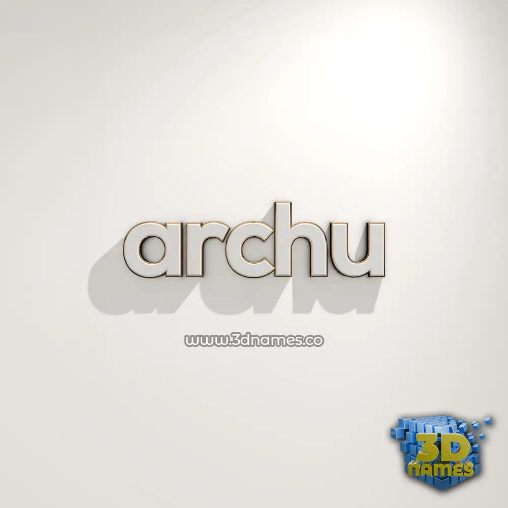 Archu Name Logo Archana Name Wallpaper