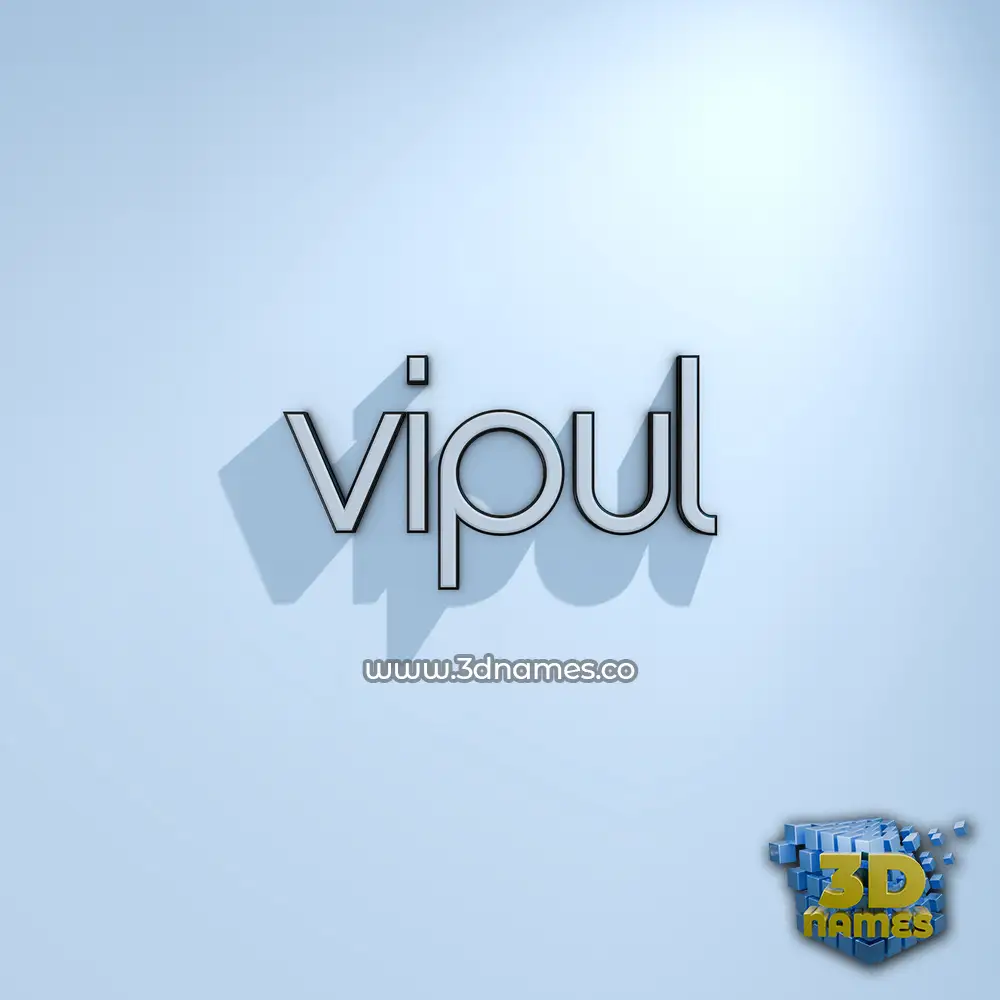 Vipul 3d Logo 51 Beautiful 3D Name Wallpapers For "vipul" | Custom