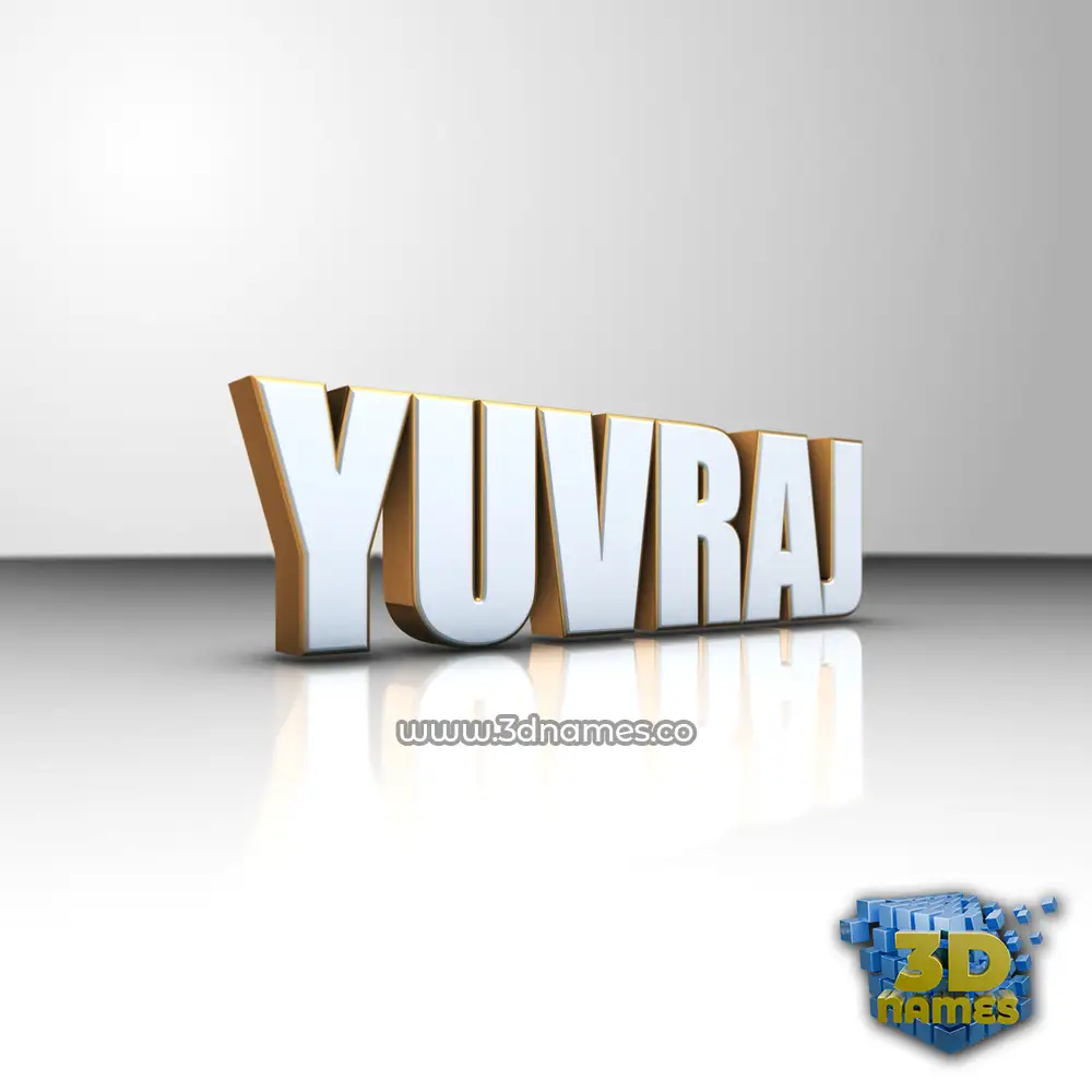Preview White'n'Gold name for "yuvraj"