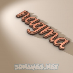 49 3D Names for "nagma"