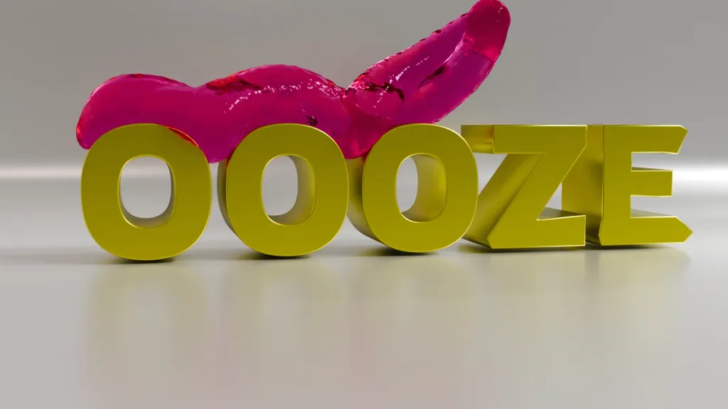 Liquid Ooze Text