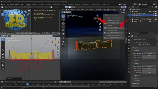 Particle Dust - Setup Guide for Blender